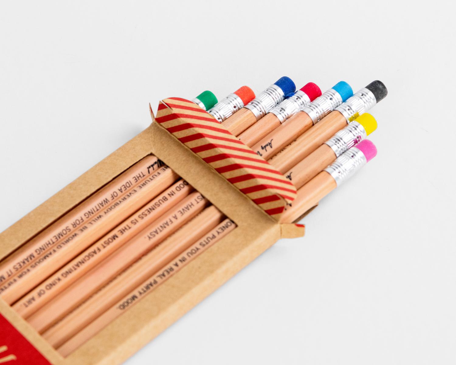 Andy Warhol Philosophy Pencils - Kahlschlagliteratur™